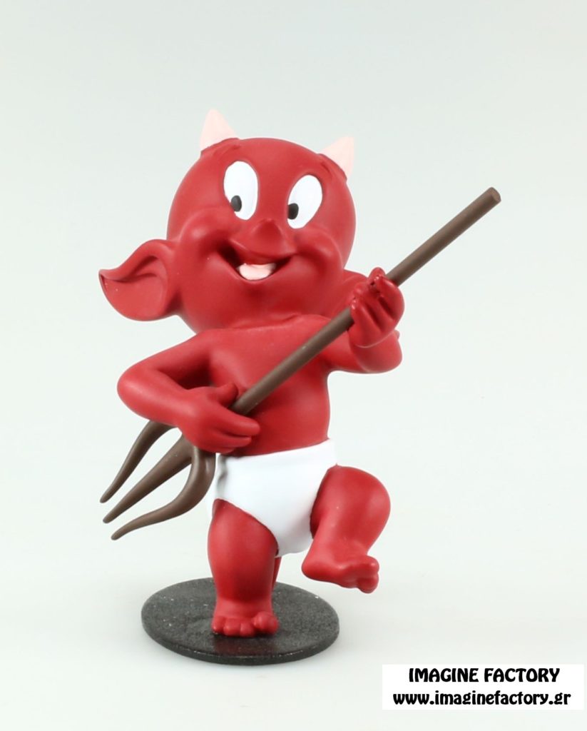 520-0082 MINI STATUE RESIN MADE HOT STUFF GUITARISTE - IMAGINE FACTORY